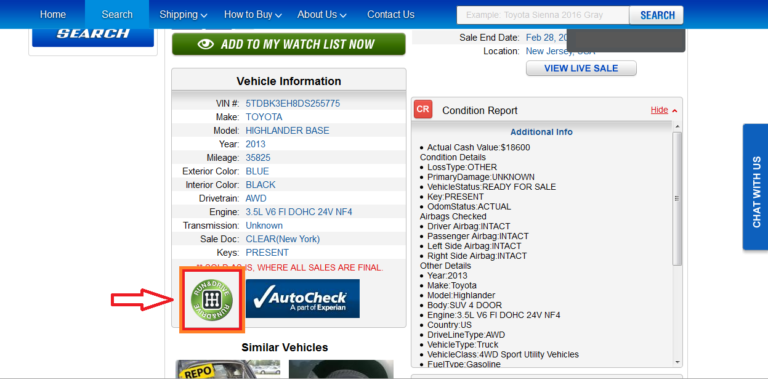 HOW TO USE AUCTION EXPORT CAR PROFILE